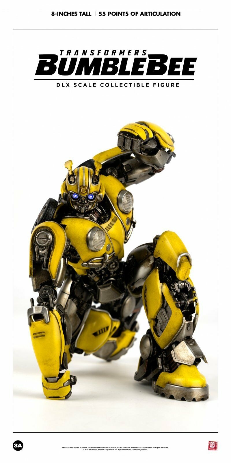 Threezero Bumblebee Movie Deluxe Bumblebee 8 Inch Action Figure – Kapow ...
