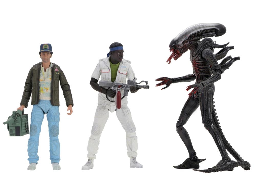 NECA Alien 40th Anniversary Series 15 Set of 3 Brett Parker & Big Chap ...