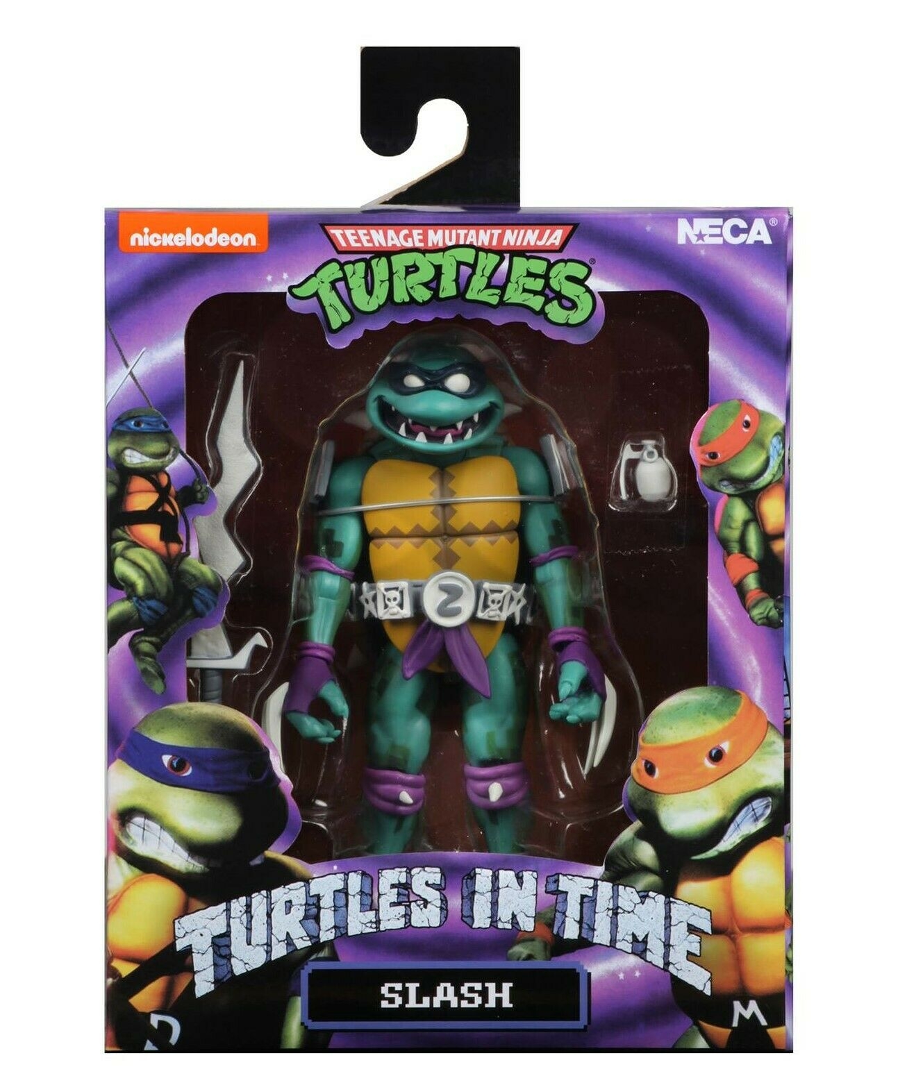 NECA Teenage Mutant Ninja Turtles In Time Slash Action Figure – Kapow Toys