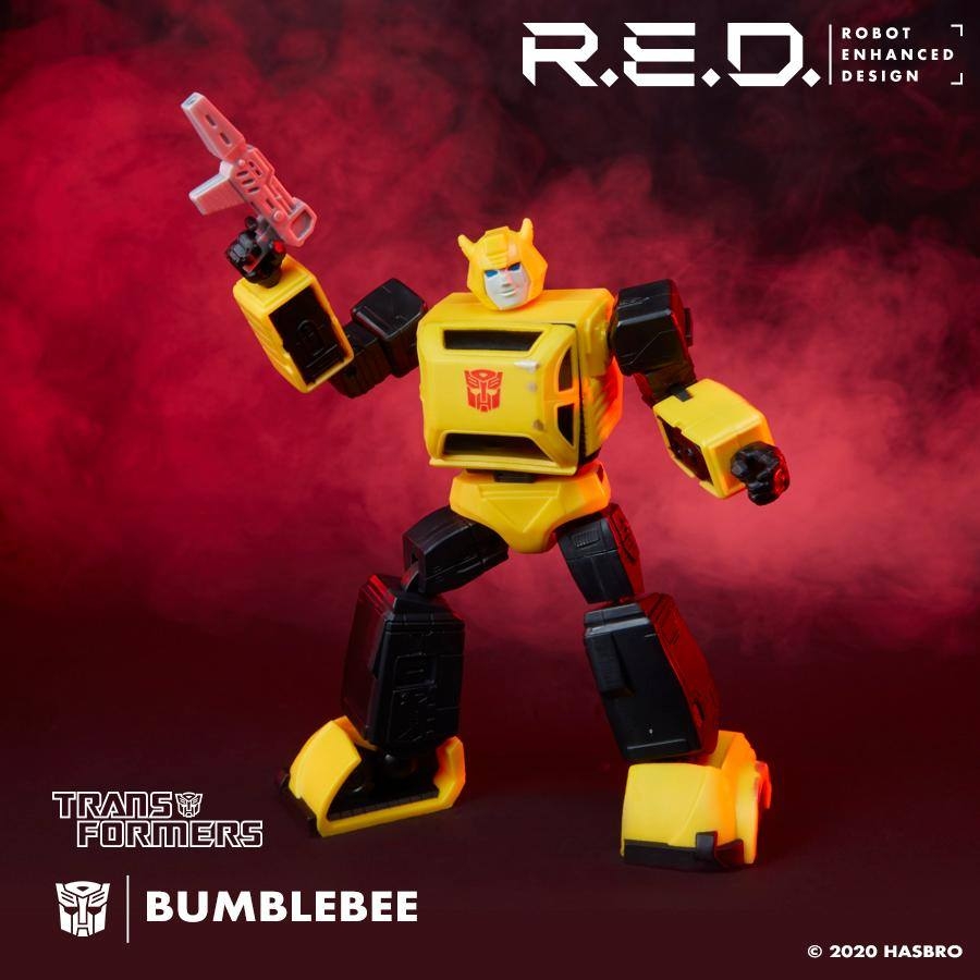 TRANSFORMERS R.E.D G1 ANIMATED BUMBLEBEE 6 INCH ACTION FIGURE – Kapow Toys