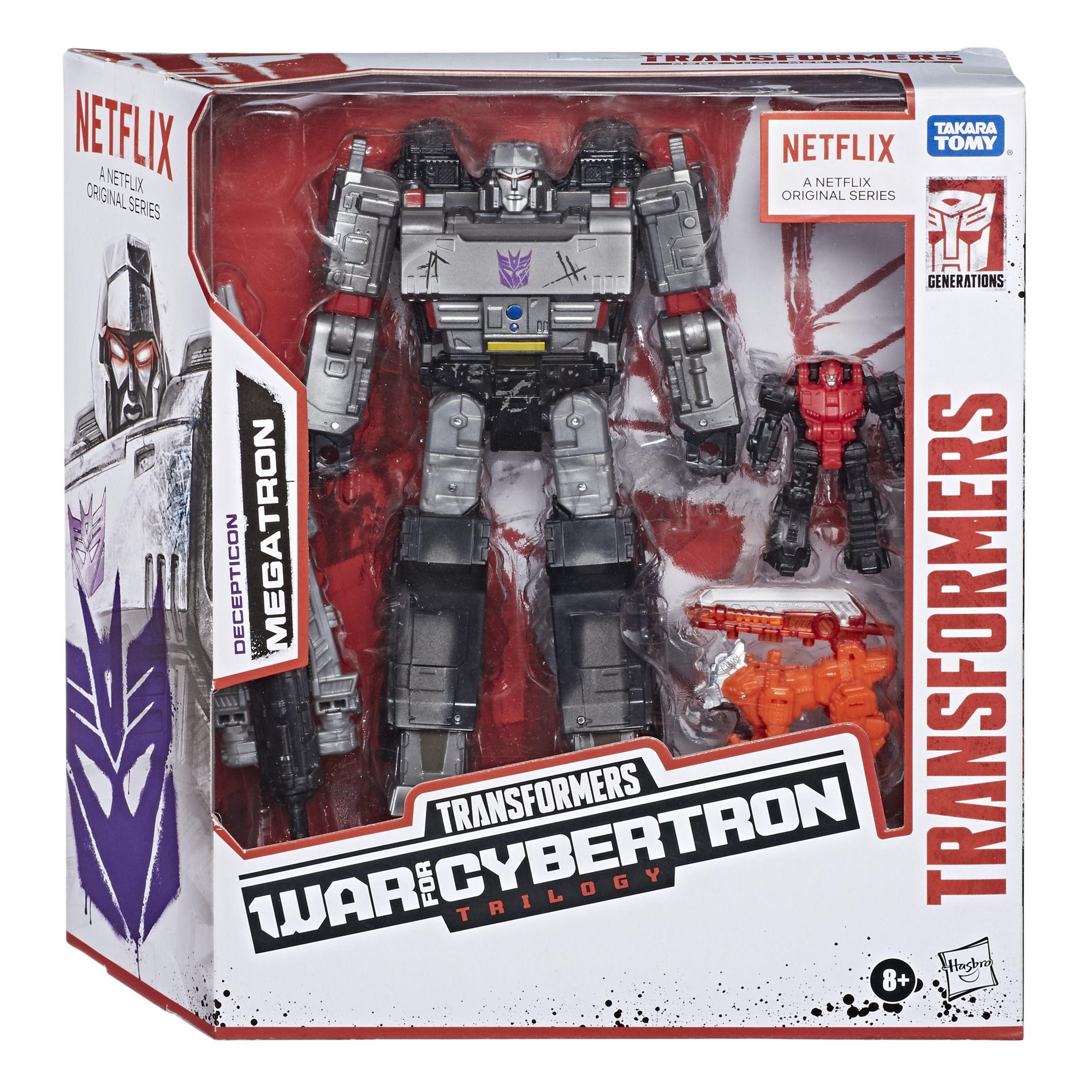 Transformers War For Cybertron Battlefield Megatron 3 Pack Takara Tomy ...