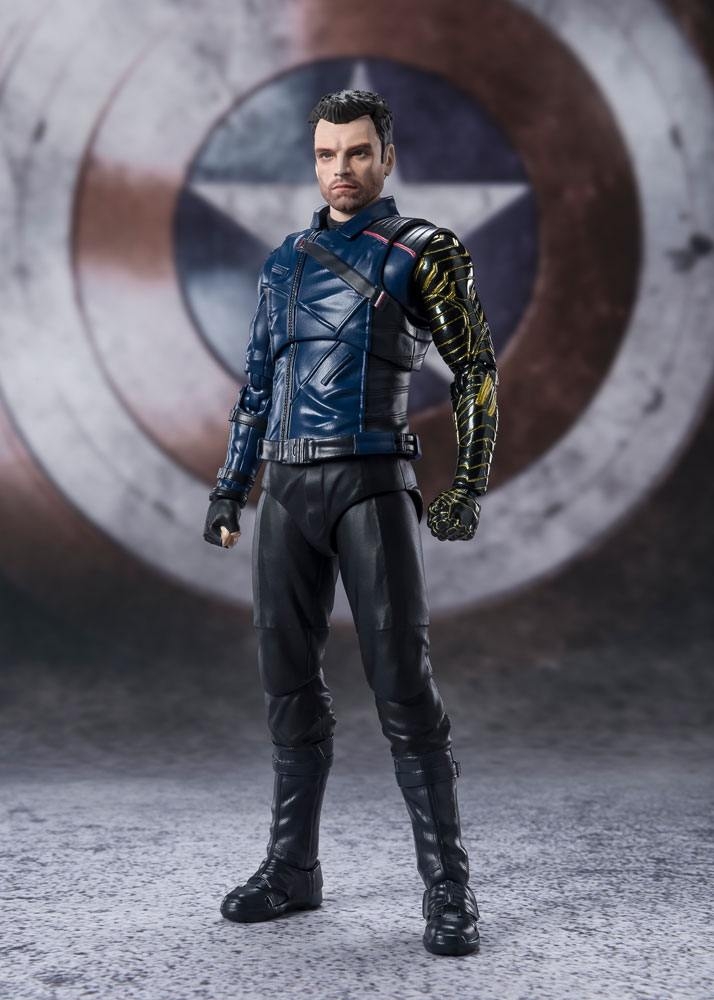 The Falcon and the Winter Soldier S.H. Figuarts Bucky Barnes Action ...