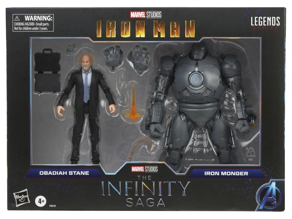 Marvel Legends Infinity Saga Obadiah Stane and Iron Monger – Kapow Toys