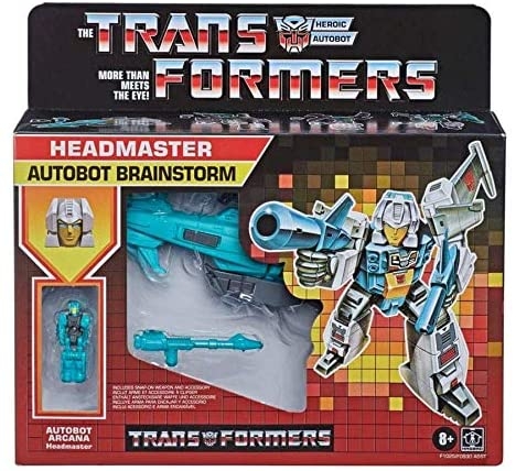 Transformers Retro Headmaster Brainstorm and Arcana – Kapow Toys