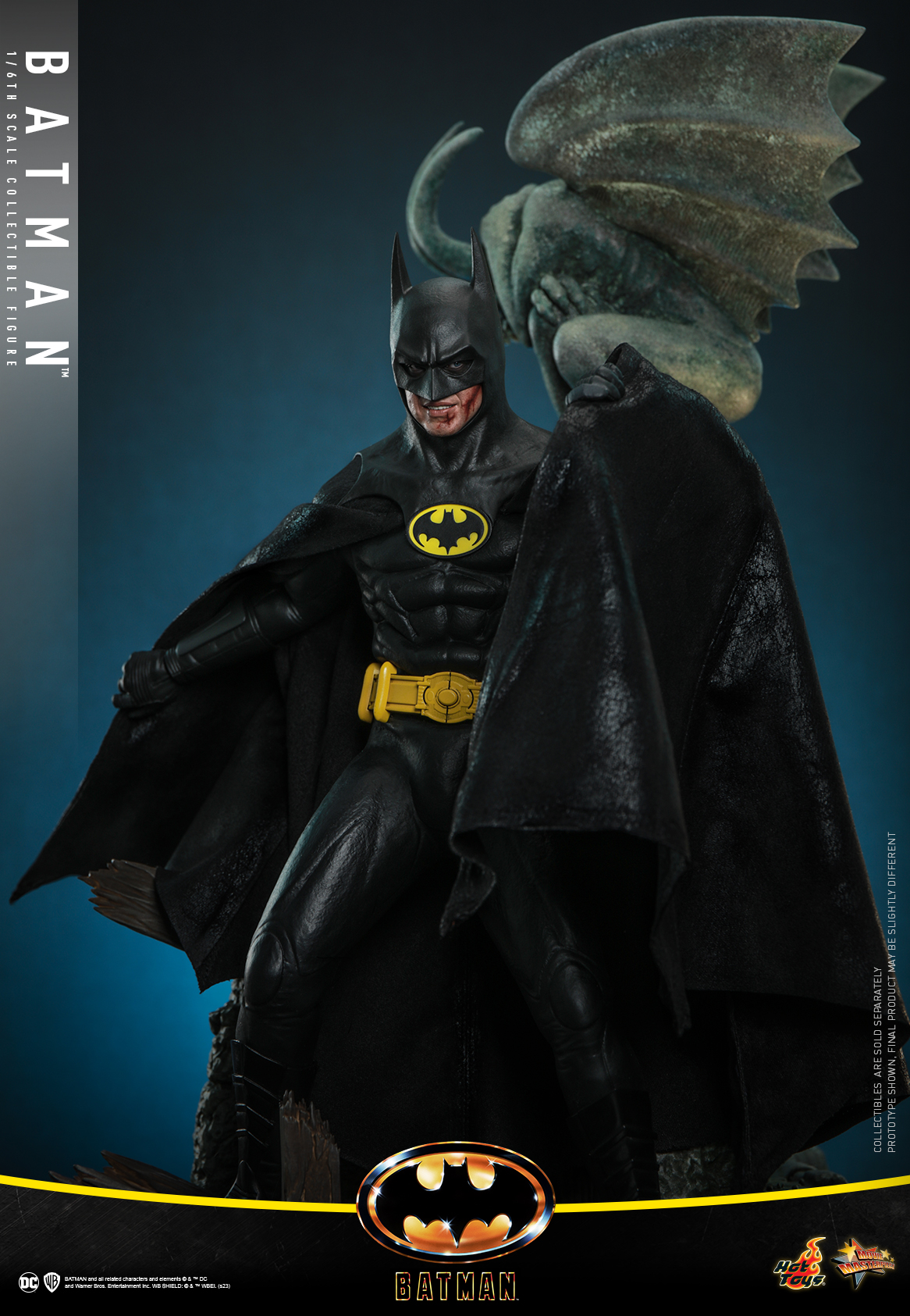 Hot Toys Batman 1989 Batman 1/6 Scale Figure ( Michael Keaton ) – Kapow ...