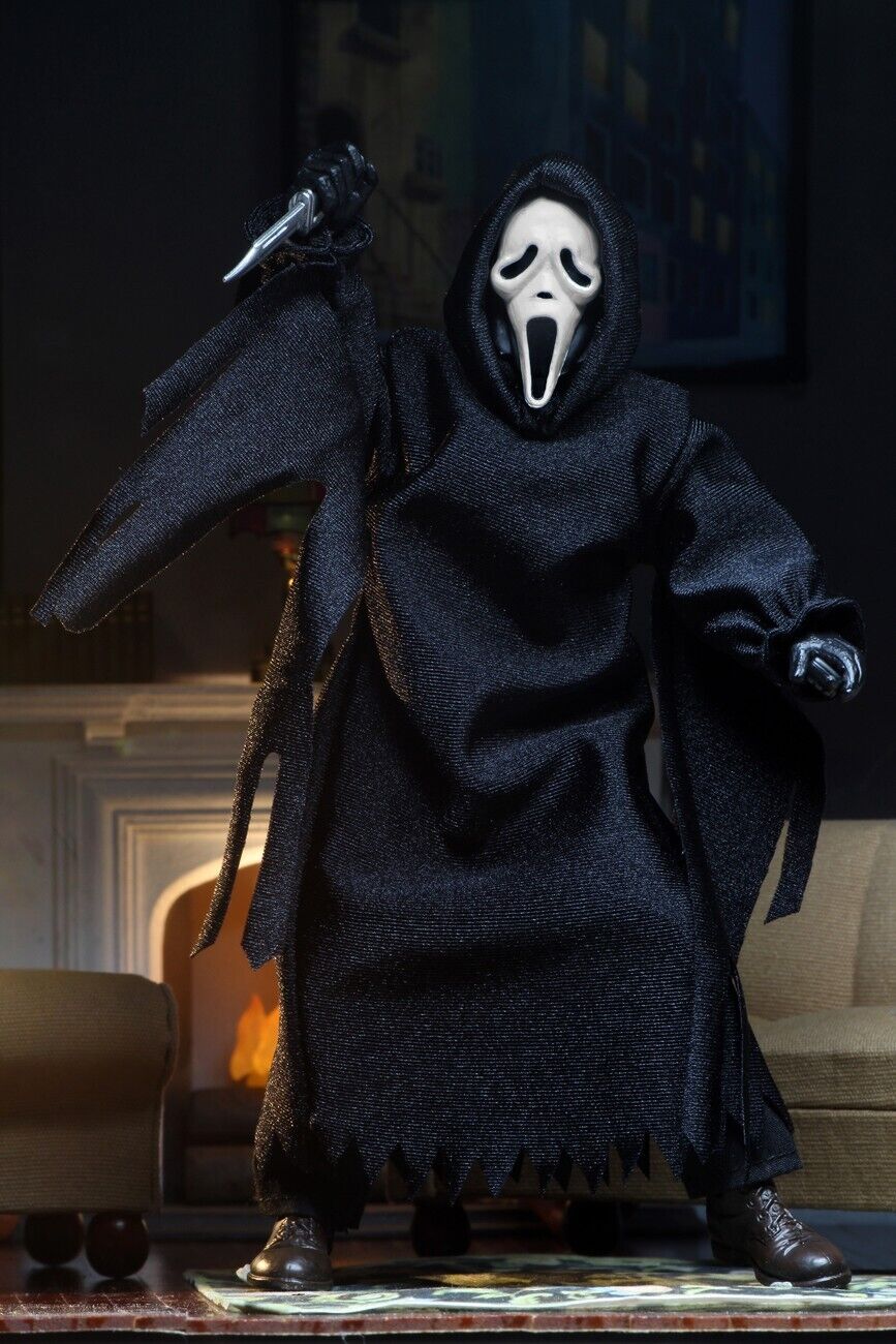 NECA Retro Clothed Ghostface 8 Inch Action Figure – Kapow Toys