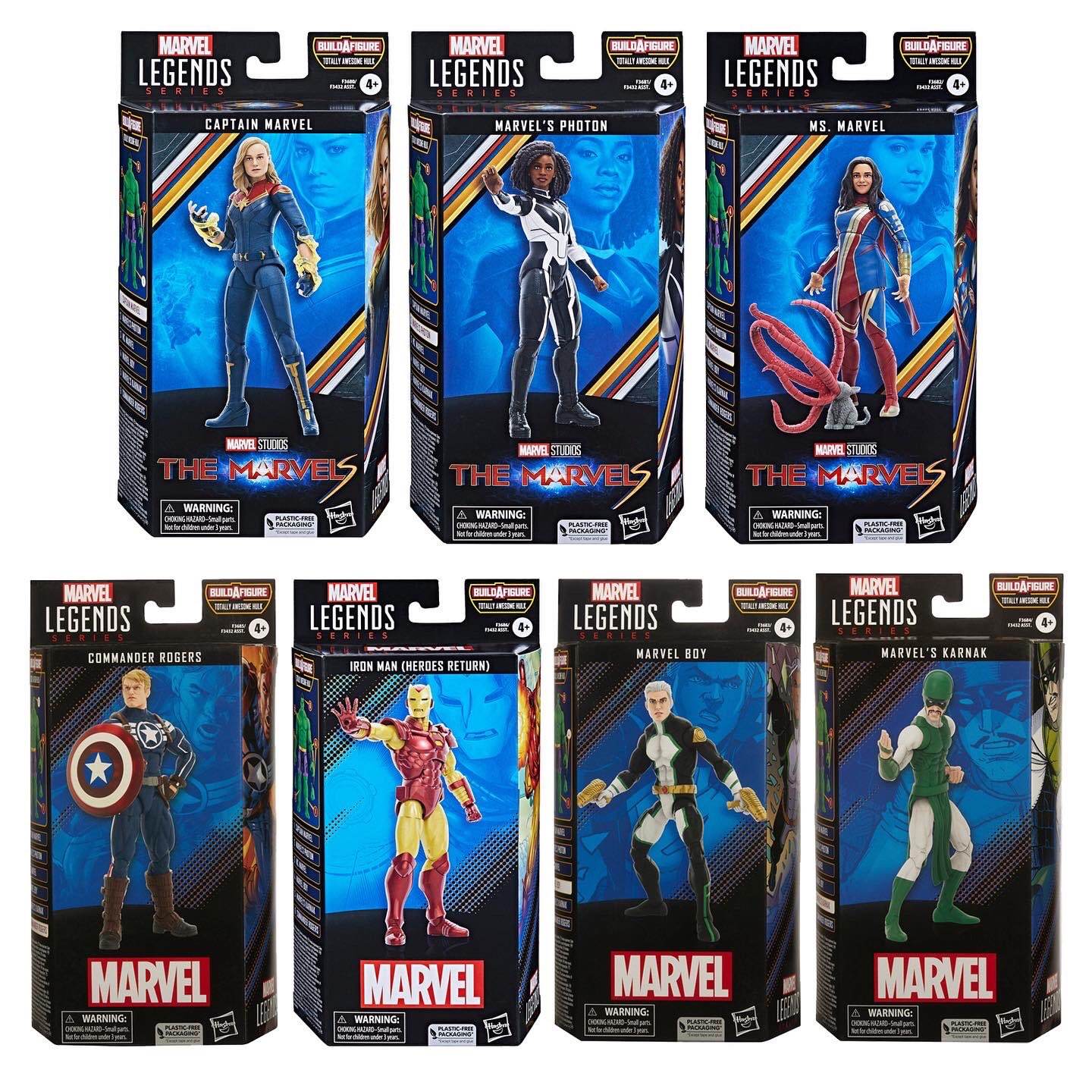 Marvel Legends Totally Awesome Hulk BAF Wave Set of 7 – Kapow Toys