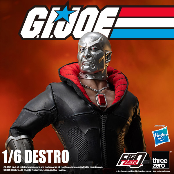 Threezero FigZero G.I.Joe Destro 1/6 Scale Figure – Kapow Toys
