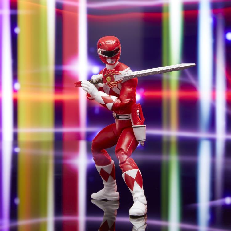 Power Rangers Lightning Collection 30th Anniversary MMPR Red Ranger ...
