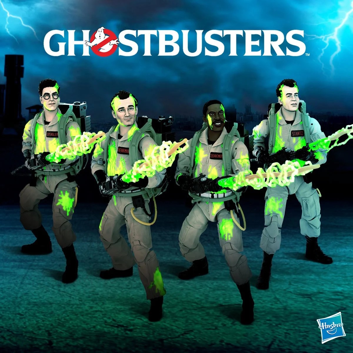 Hasbro Ghostbusters Plasma Series Glow-in-the-Dark Set of 4 – Kapow Toys