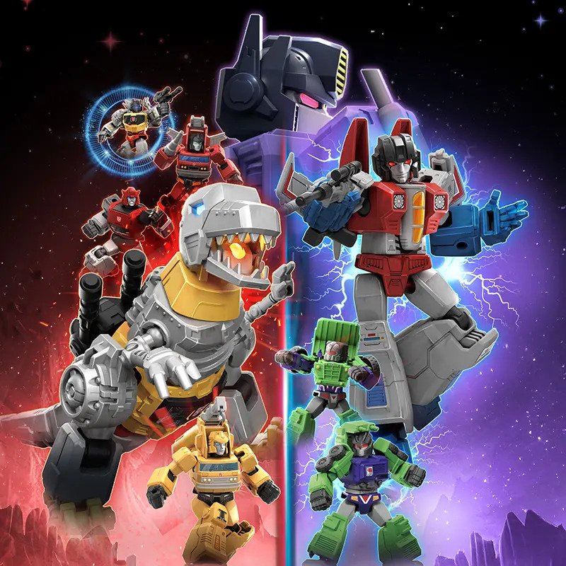 Buluke Transformers Snap Model Kits Wave 2 Box of 9 ( Blind Boxed ...