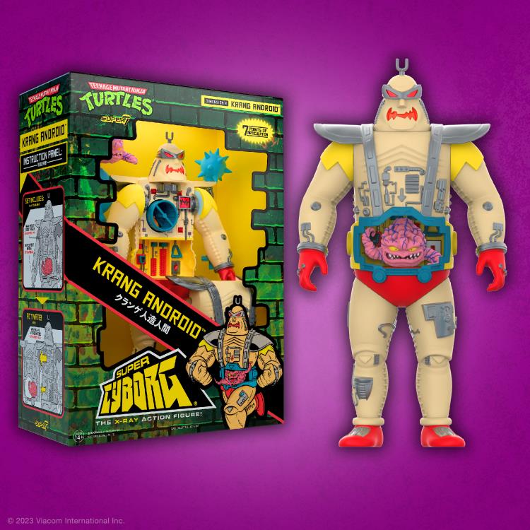 Super7 Teenage Mutant Ninja Turtles Super Cyborg Krang Android Body ...