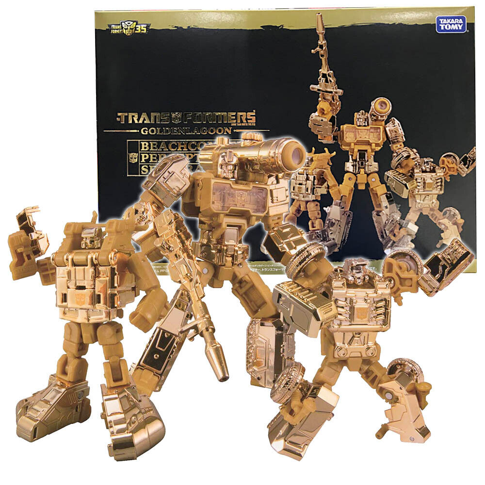 Transformers 35th Golden Lagoon Beachcomber Perceptor Seaspray – Kapow Toys