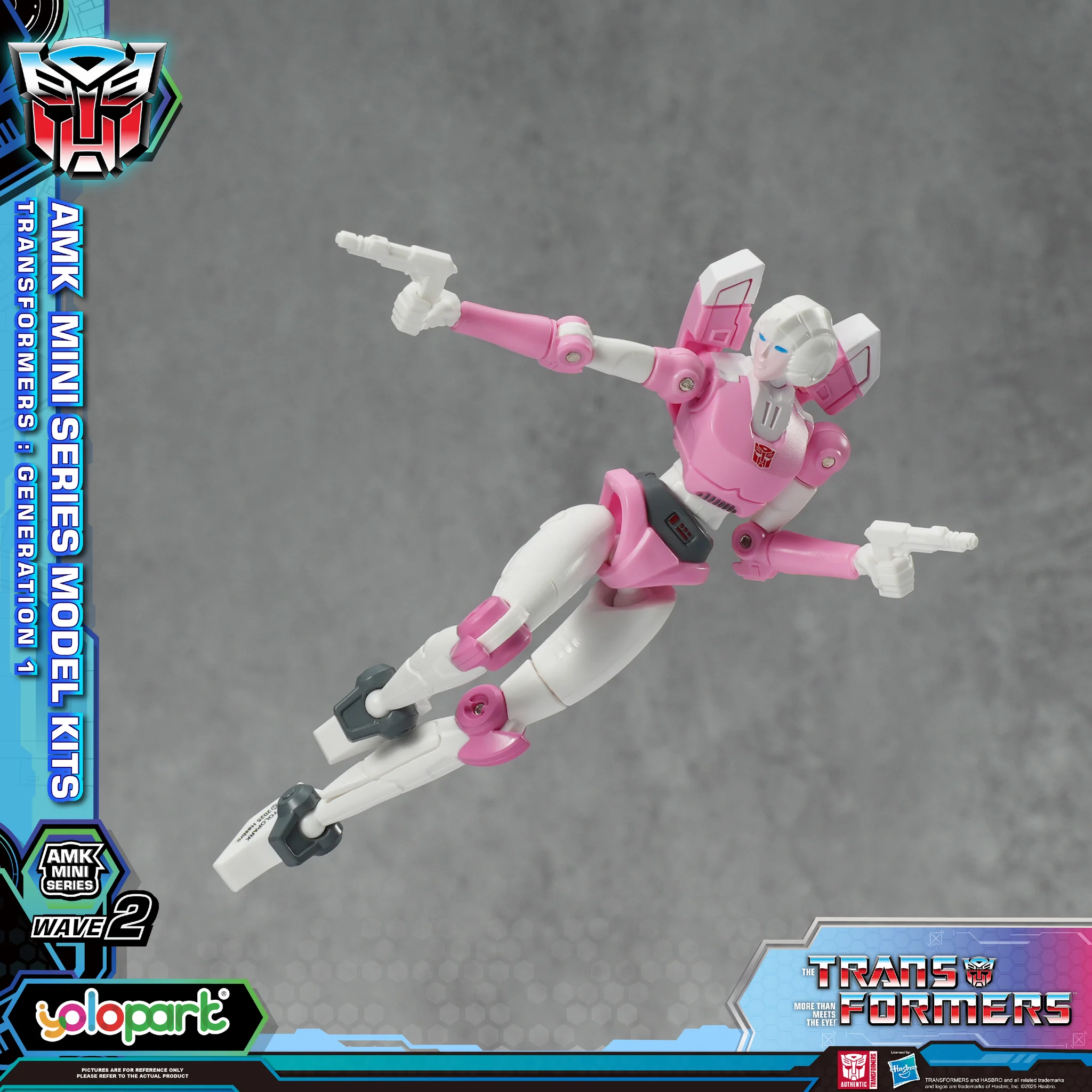 Yolopark Transformers AMK Arcee Mini Model Kit – Kapow Toys