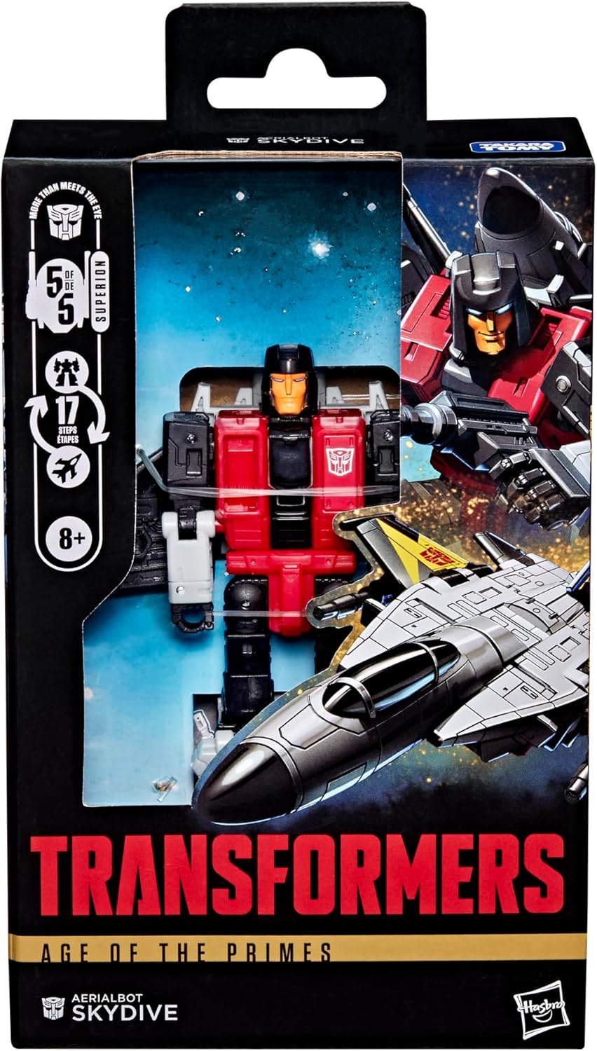 Transformers Age of the Prime Deluxe Skydive – Kapow Toys