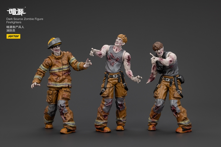 JoyToy Dark Source Zombie Figure Firefighters – Kapow Toys