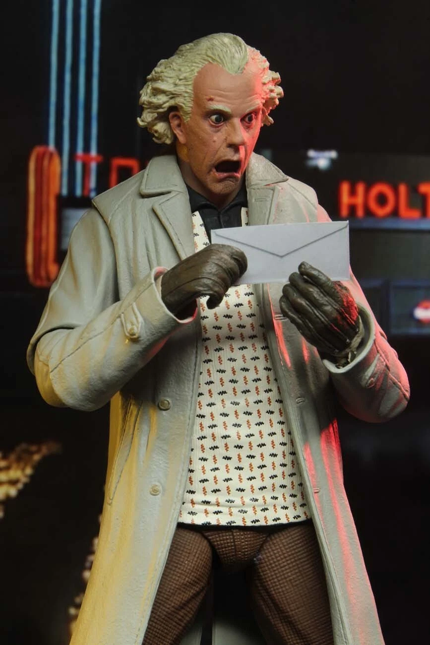 NECA Back To The Future Ultimate Doc Brown Action Figure – Kapow Toys