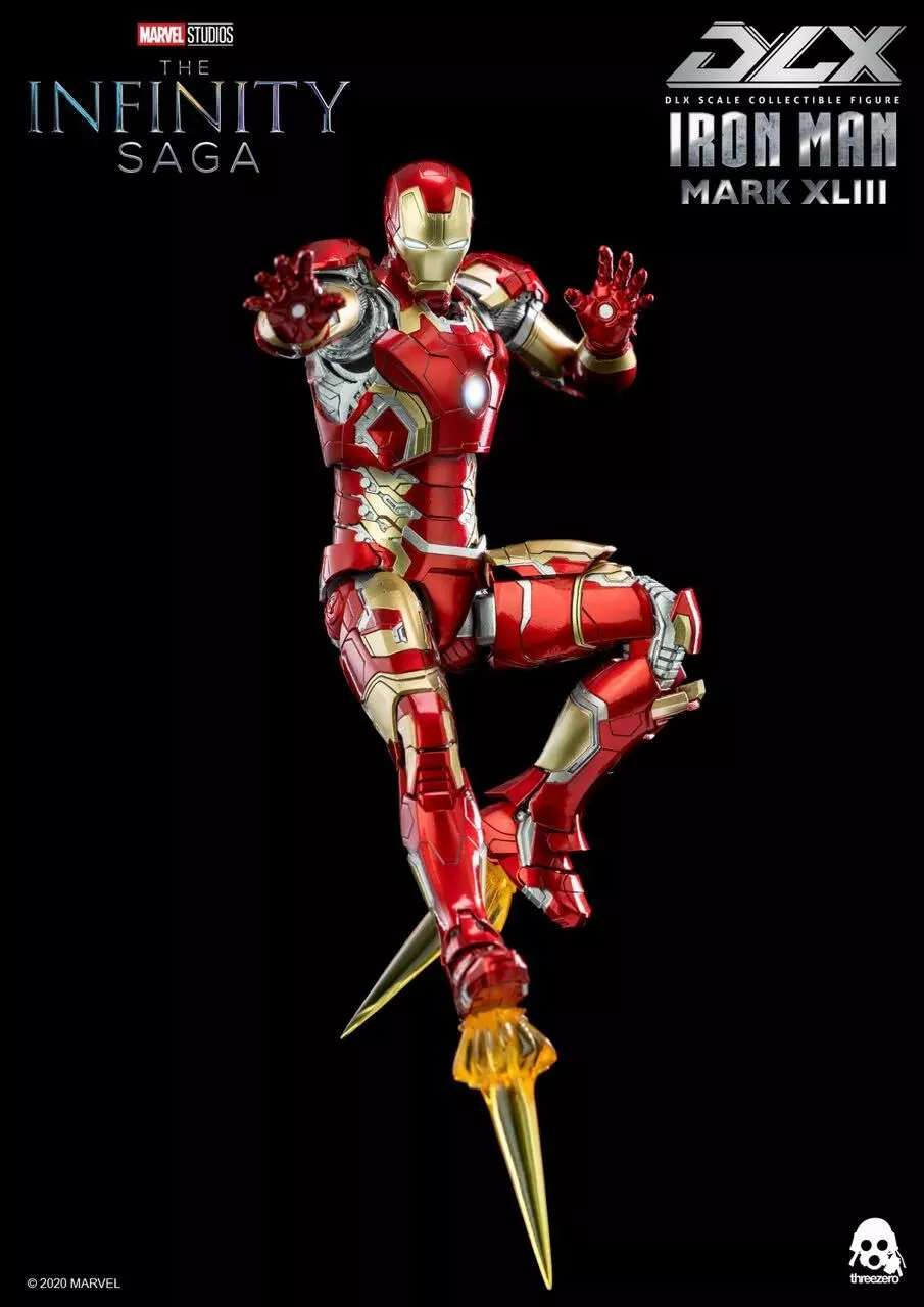 Threezero Infinity Saga DLX Iron Man Mark XLIII MK43 Armour – Kapow Toys