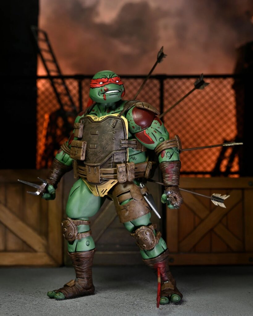 NECA Teenage Mutant Ninja Turtles The Last Ronin First to Fall Raphael – Kapow Toys