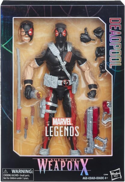 Marvel Legends Agent of Weapon X Deadpool 12 Inch Action Figure – Kapow ...