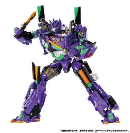 Transformers X Evangelion Synergenex Evangelion Prime Unit-01 Action ...